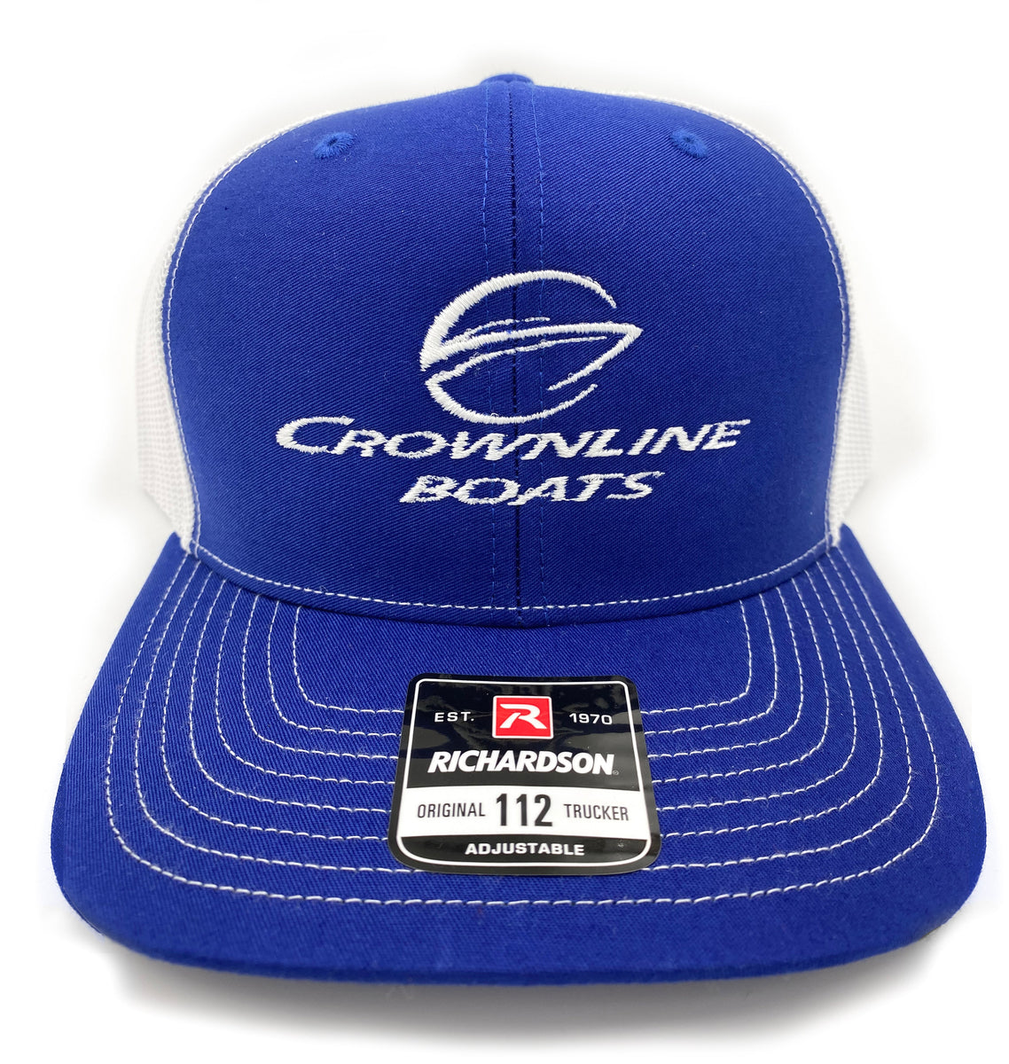 Royal Blue Trucker Cap – Crownline Apparel