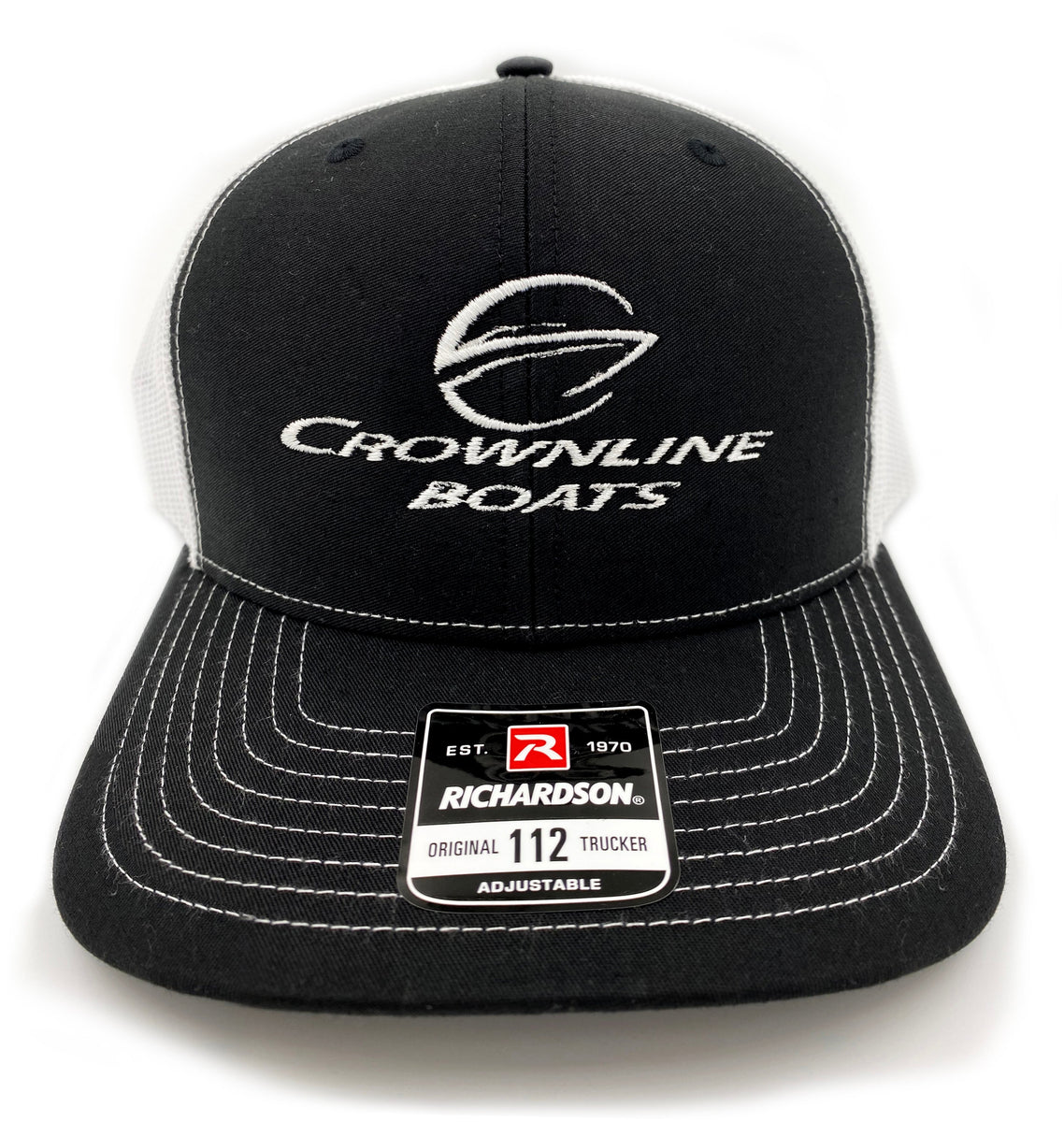 Black Trucker Cap – Crownline Apparel